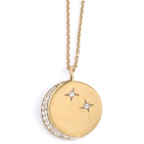 Jewelry | Moon Stars Coin Necklace | Poshmark